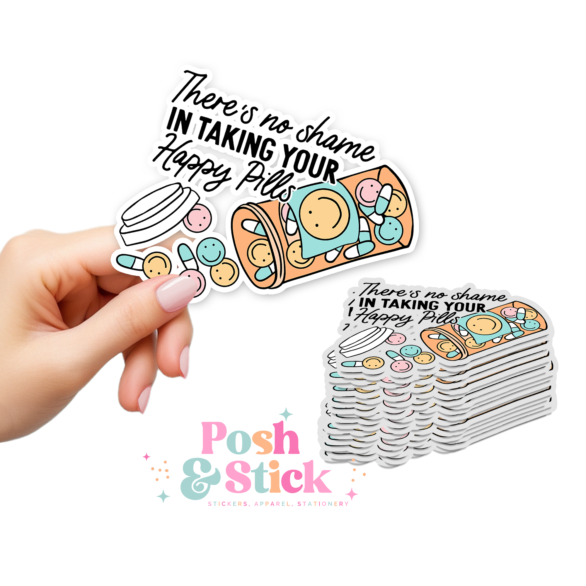 Posh & Stick | Buy Unique Stickers, Apparel & Stationery Online